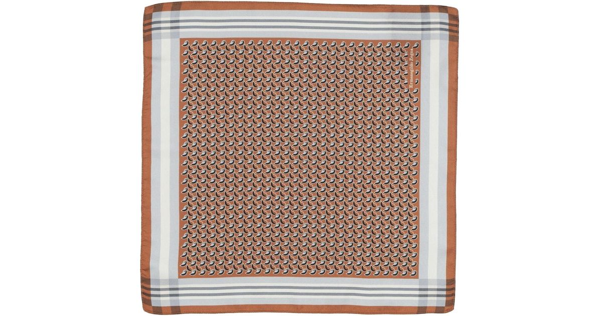 ZEGNA Scarf in Brown for Men | Lyst UK