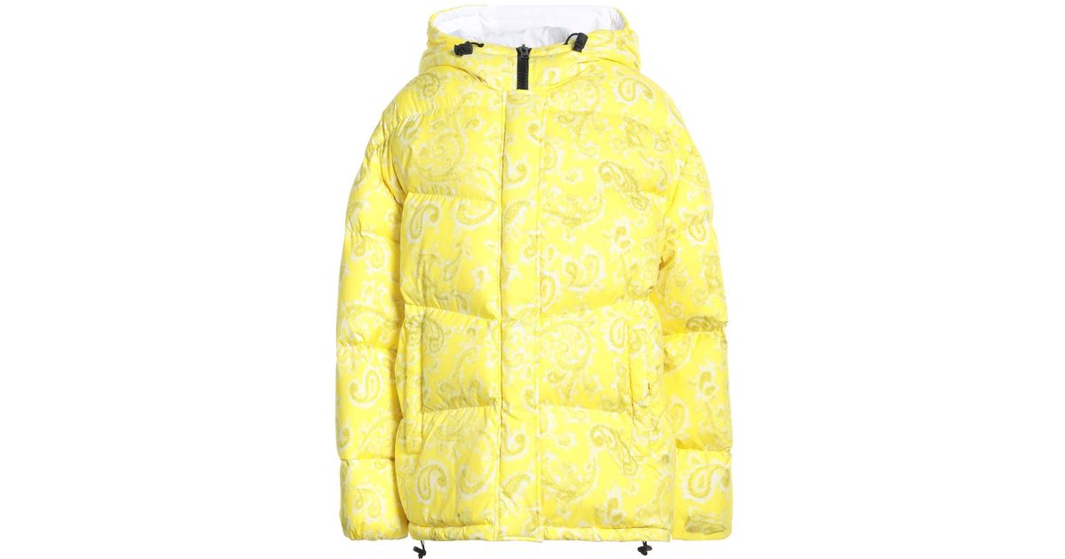 MSGM Puffers in Yellow | Lyst UK