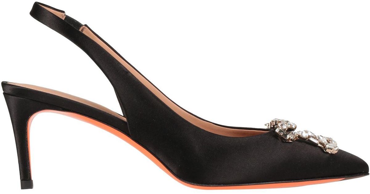 Santoni Pumps in Black | Lyst