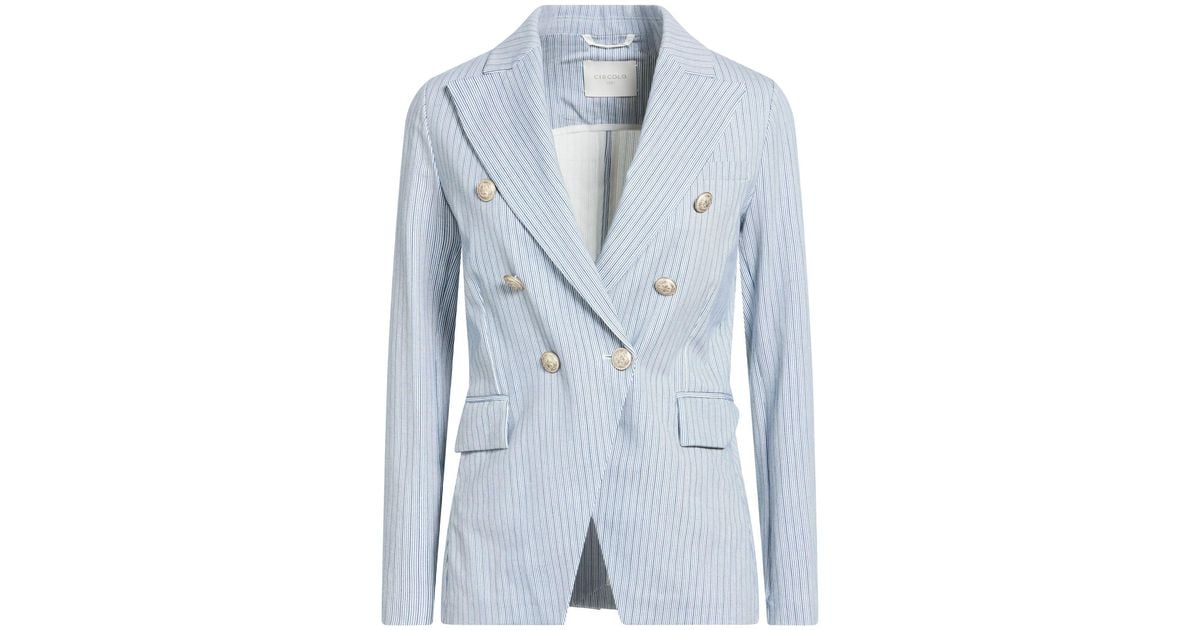 Circolo 1901 Blazers in Blue | Lyst UK