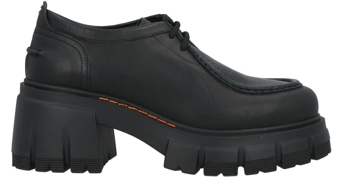 Barracuda Lace-Up Shoes Leather in Black | Lyst