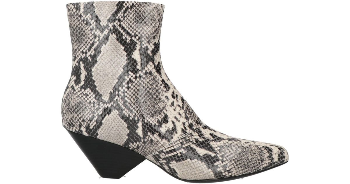 Rag & Bone Ankle Boots in Grey | Lyst UK