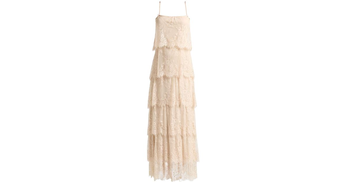Aniye By Maxi Dress Polyamide in Natural | Lyst