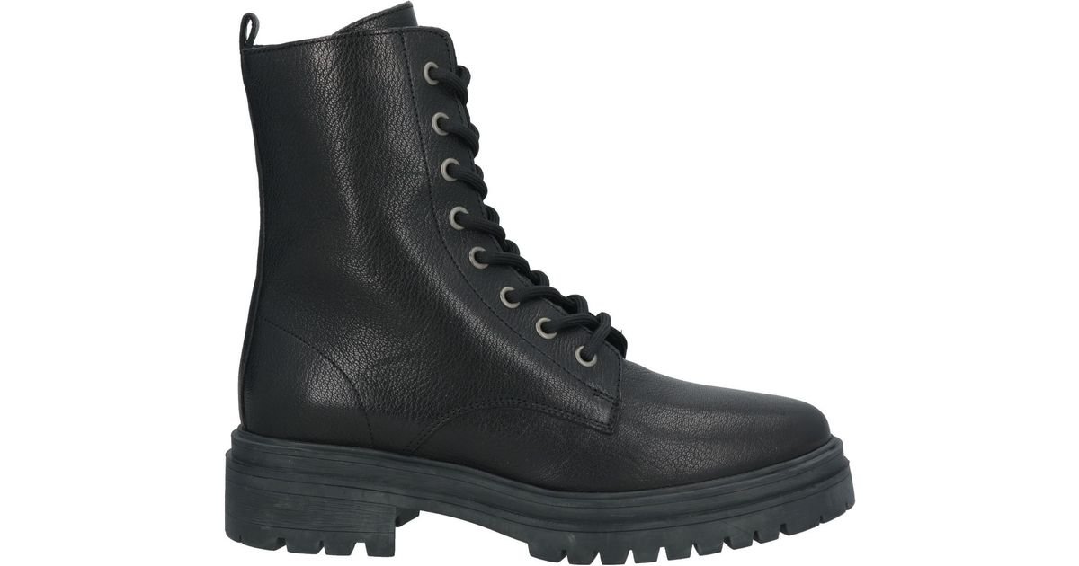 Ba&sh Ankle Boots Leather in Black | Lyst