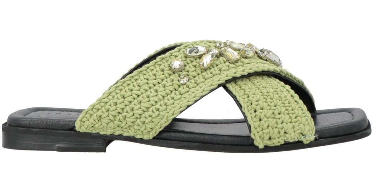 Inuikii Sandals in Green | Lyst UK