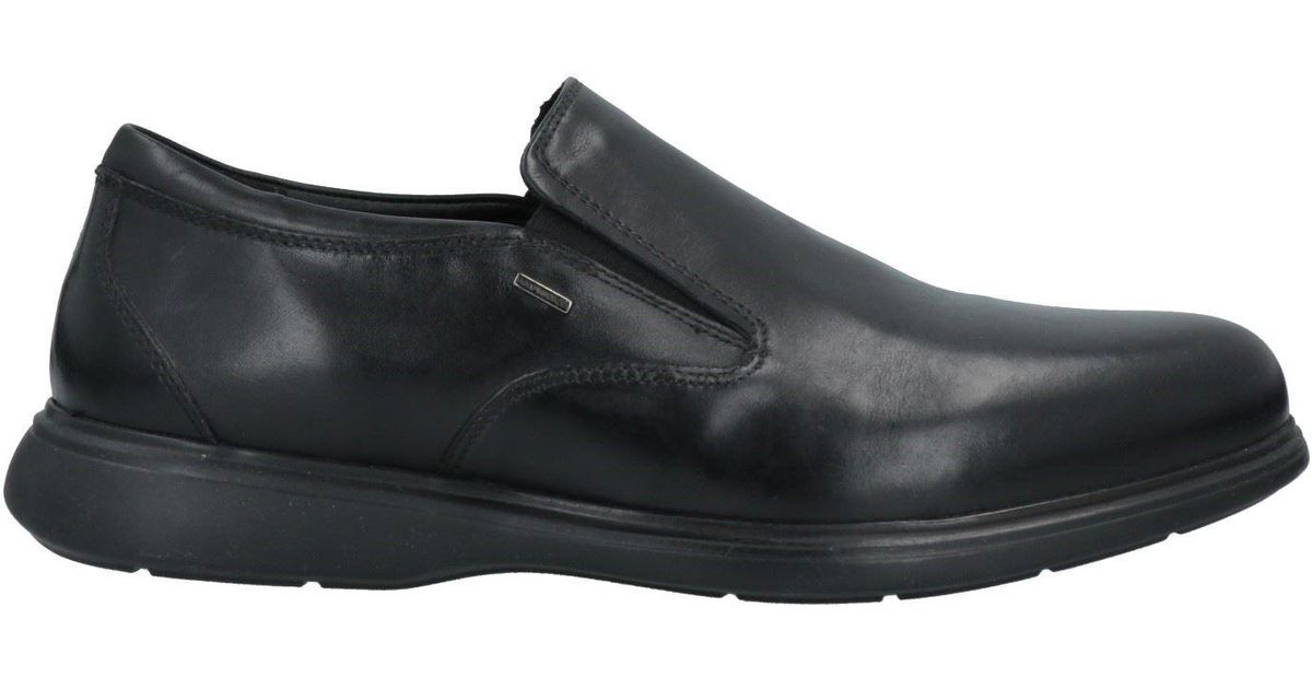Geox Loafer in Black for Men | Lyst