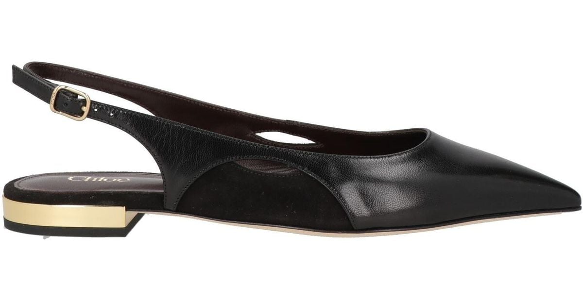 Chloé Ballet Flats in Black | Lyst