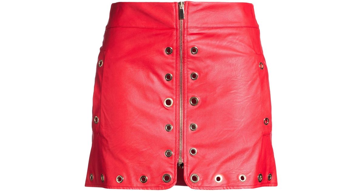 Babylon Mini Skirts in Red | Lyst