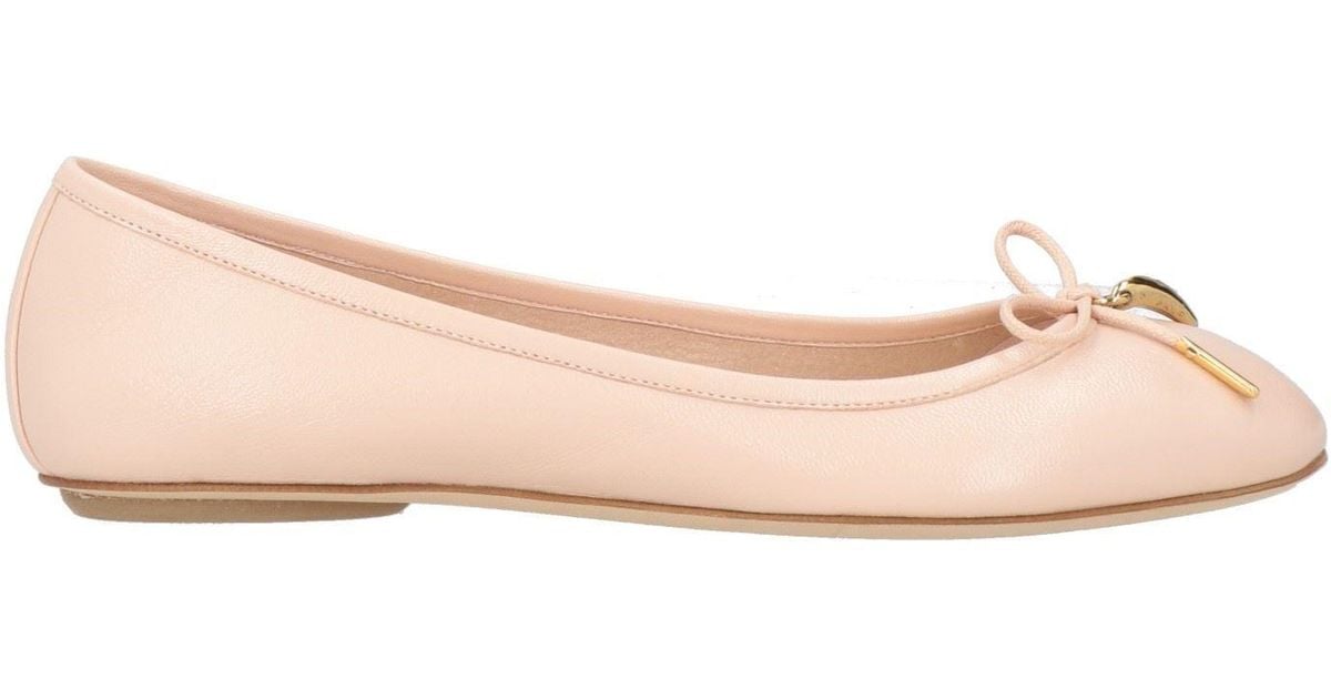 Chloé Ballet Flats in Pink | Lyst UK