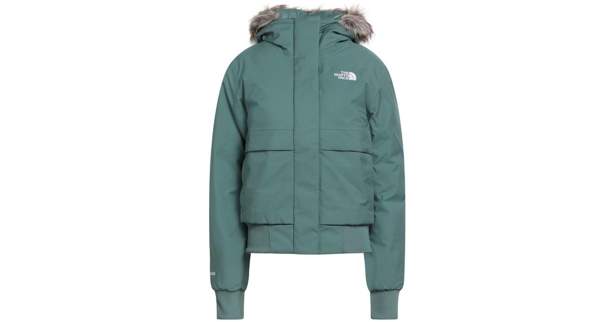 The North Face Puffers in Green | Lyst