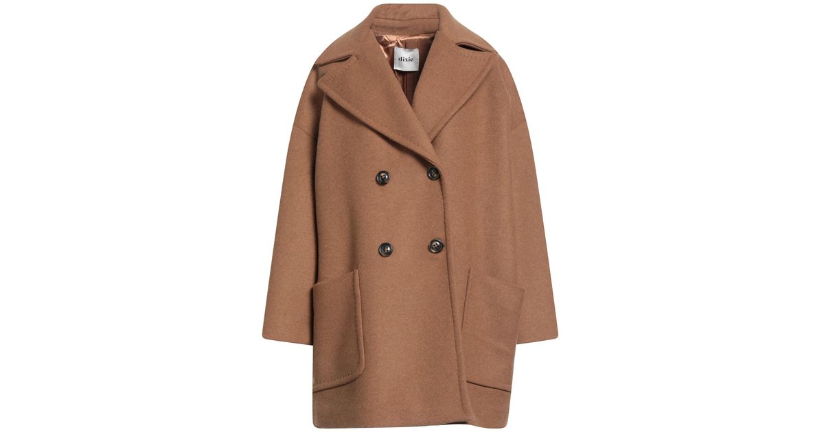 Dixie Coat in Brown | Lyst UK