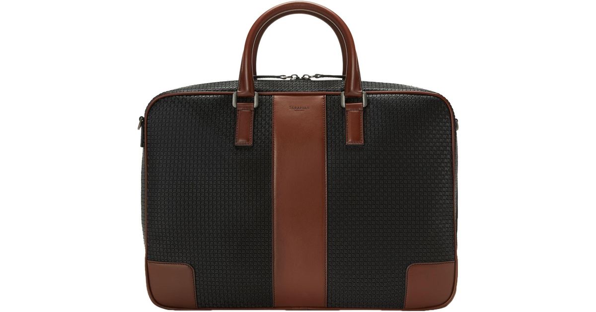 Serapian Handbag in Black for Men | Lyst UK