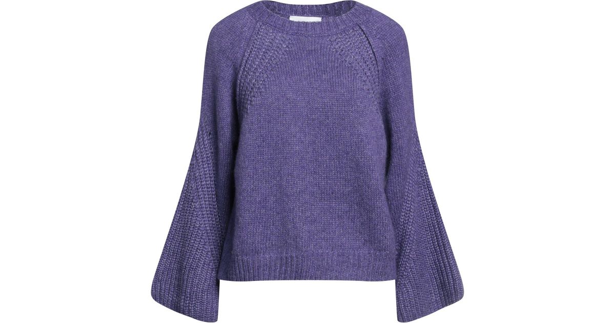 Nude Jumper In Purple Lyst Uk