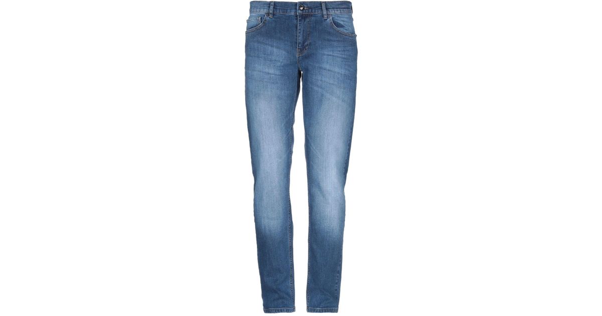 Class Roberto Cavalli Denim Trousers in Blue for Men - Lyst