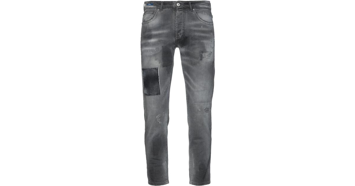 DW DENIM WORLD Jeans in Gray for Men | Lyst