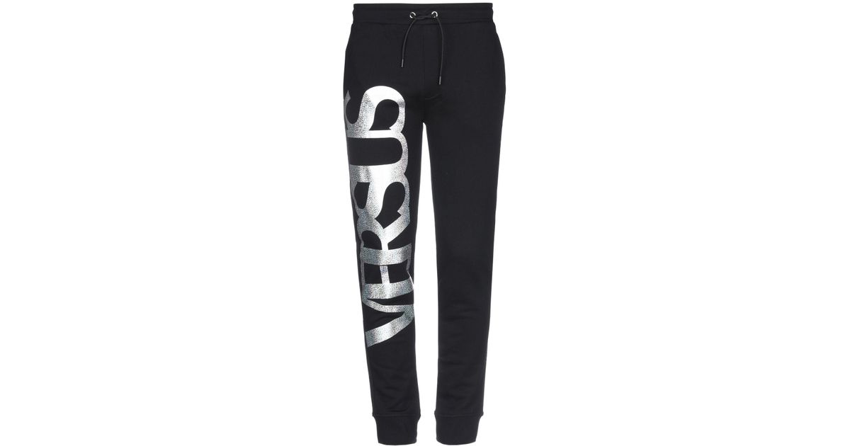 Versus Casual Pants in Black for Men - Lyst