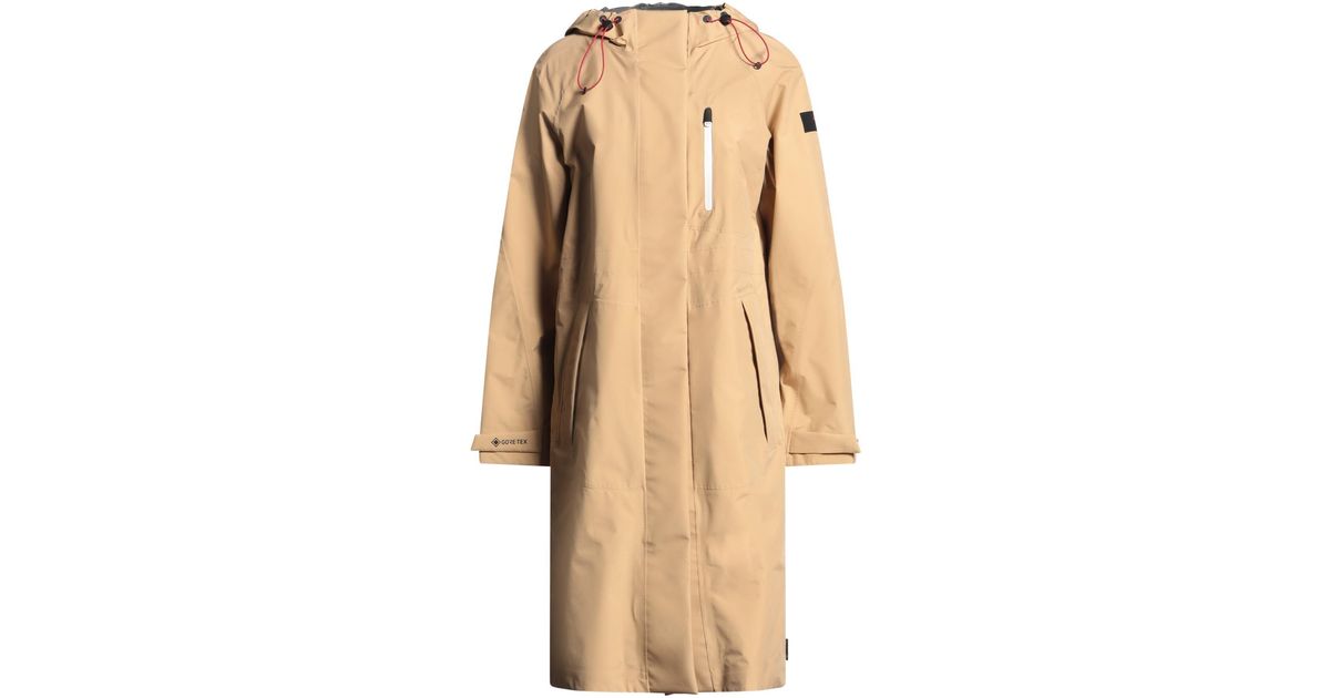 Peuterey Overcoat & Trench Coat in Natural | Lyst UK