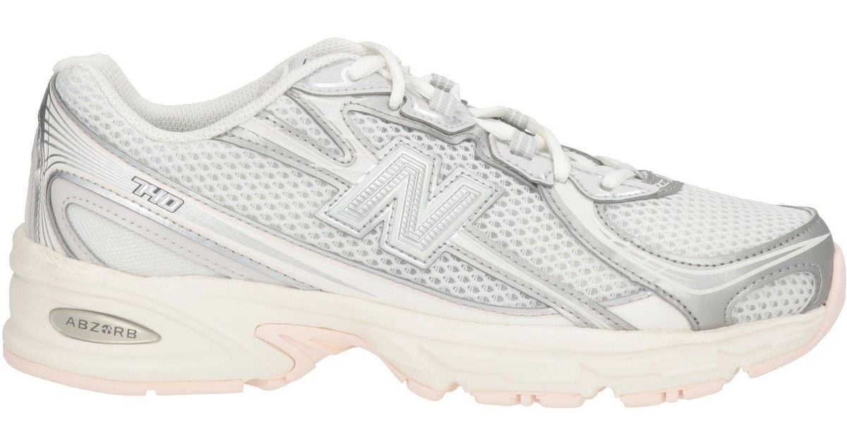 New Balance Sneakers Textile Fibers, Synthetic Material in White for ...