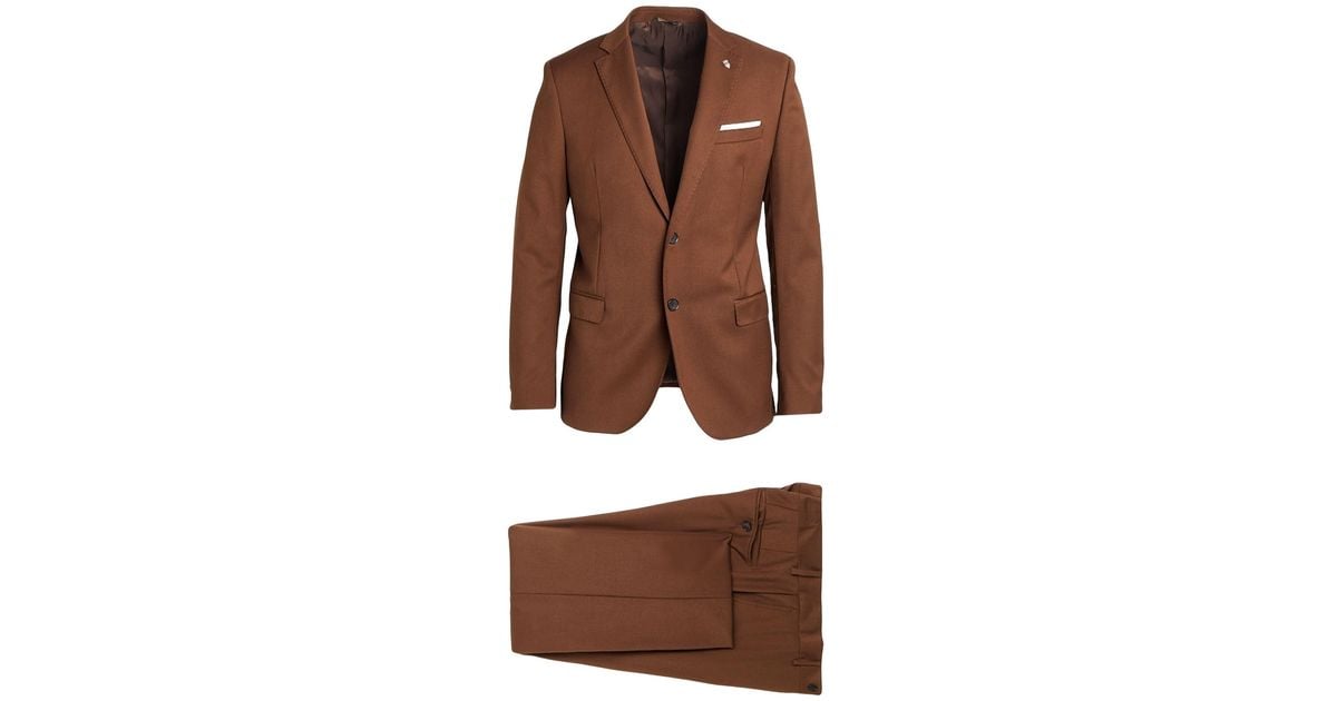Berry & Brian Suit in Brown for Men | Lyst UK