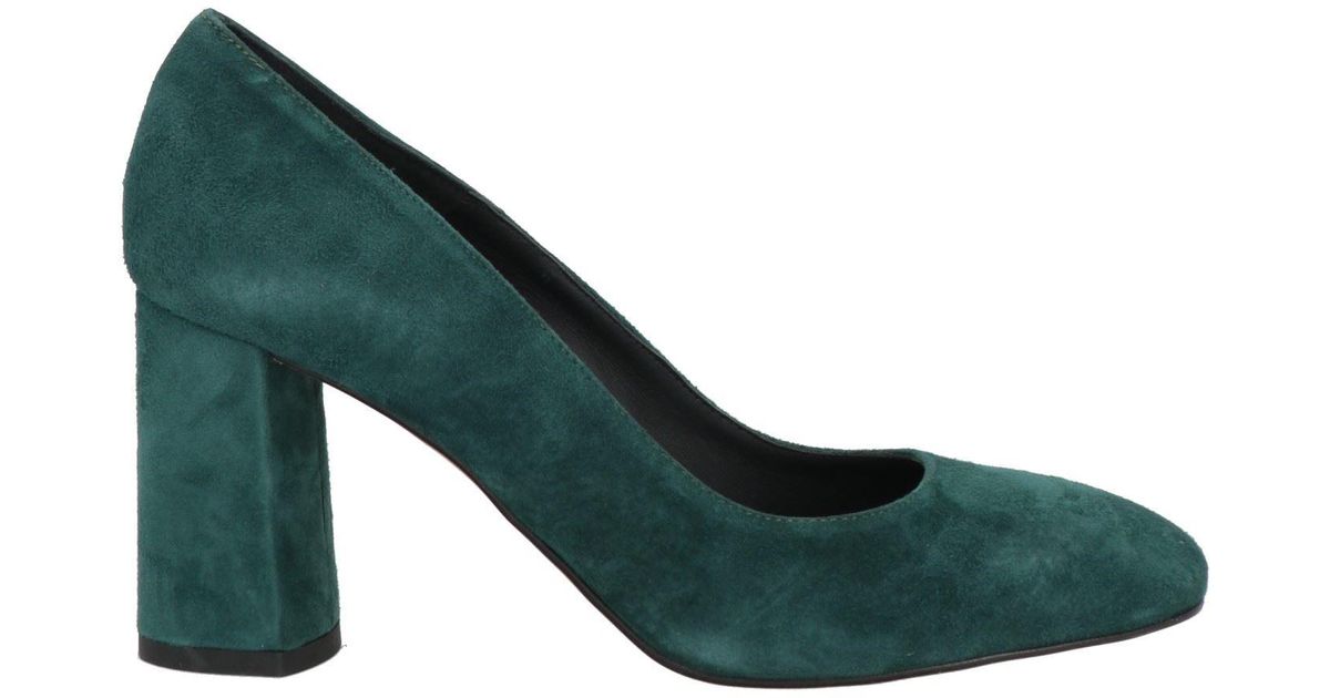 Andrea Pinto Emerald Pumps Soft Leather in Green | Lyst