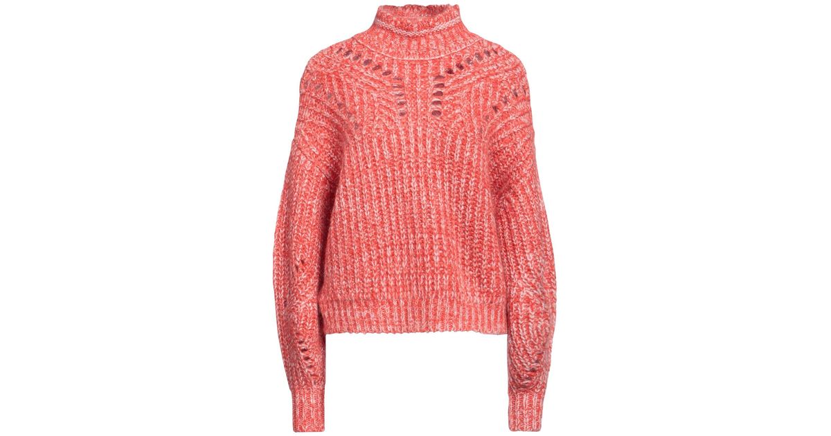Isabel Marant Turtleneck in Red | Lyst UK