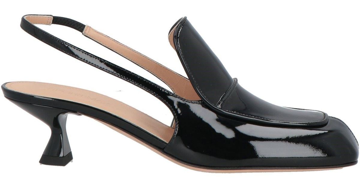 Sportmax Pumps Leather in Black | Lyst