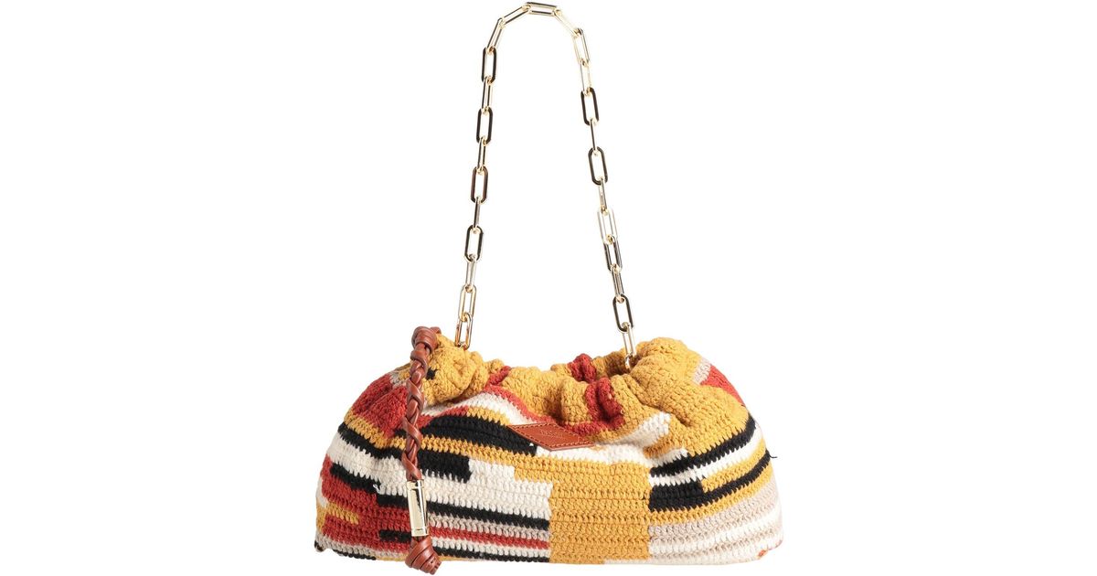 Ba&sh Handbag Wool, Polyamide in Metallic | Lyst UK