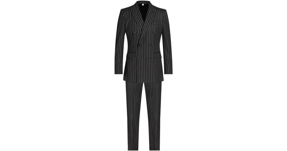 Burberry Suit in Black for Men | Lyst