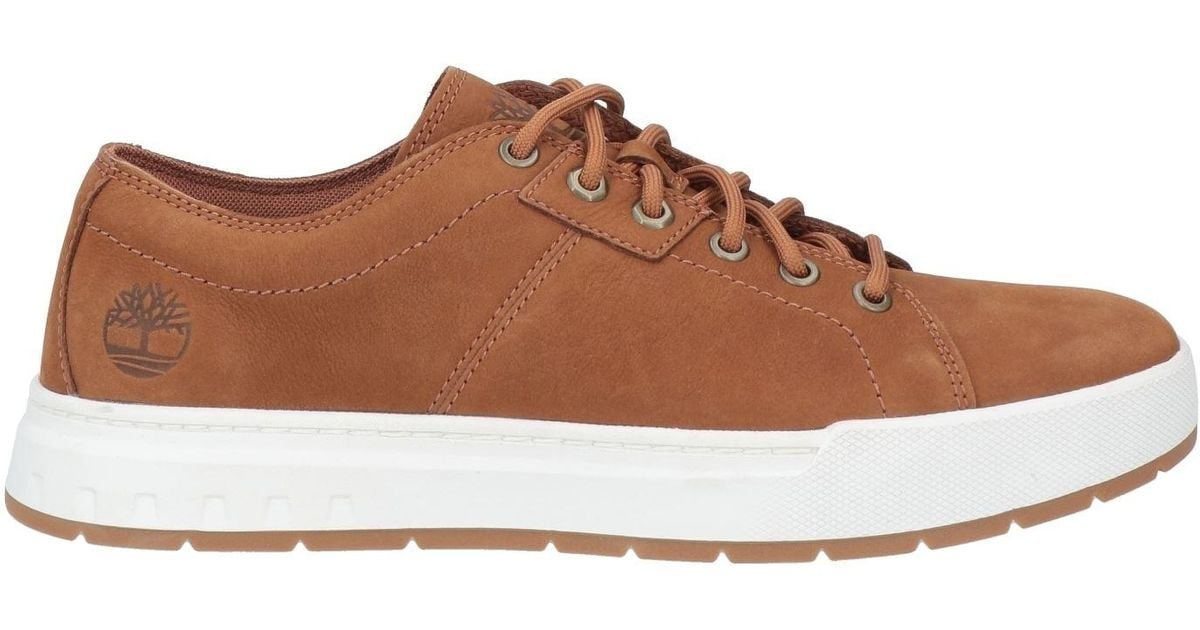 Timberland Sneakers Leather in Brown for Men | Lyst