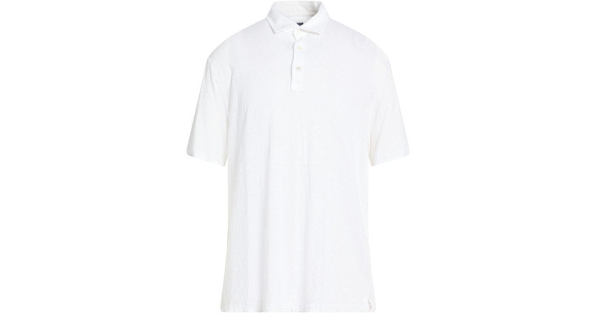 Fedeli Polo Shirts in White for Men | Lyst UK