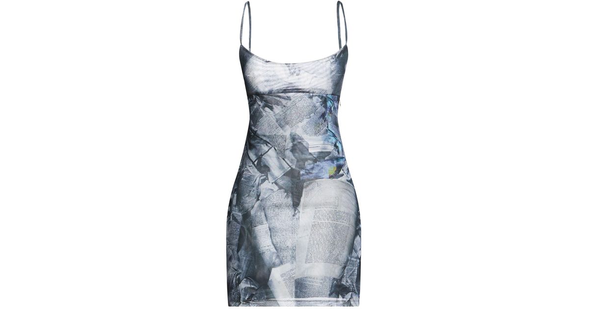 Miaou Mini Dresses in Blue | Lyst UK
