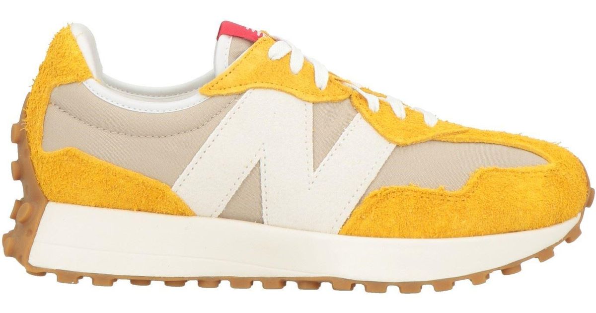 New Balance Marigold Sneakers Leather, Textile Fibers in Yellow for Men ...