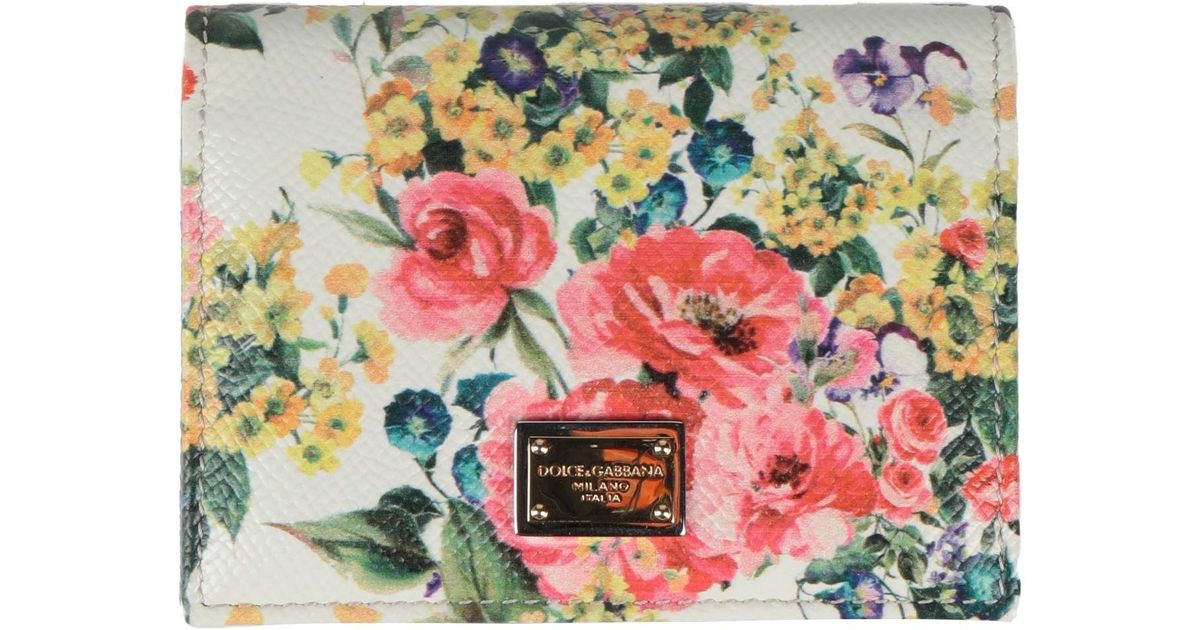 Dolce & Gabbana Wallet in White | Lyst UK