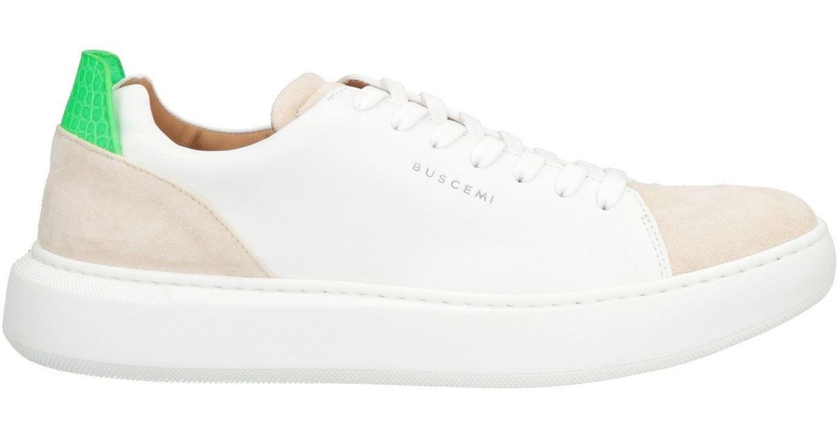 Buscemi Sneakers in White for Men | Lyst UK