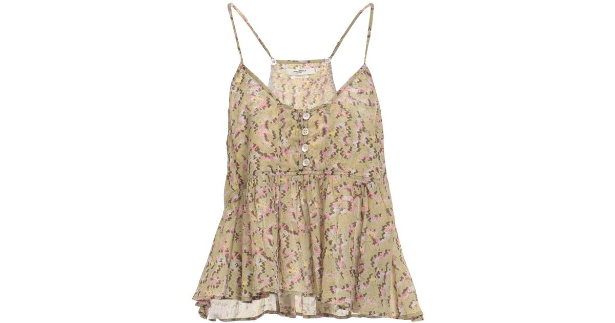 Isabel Marant Top in Natural | Lyst