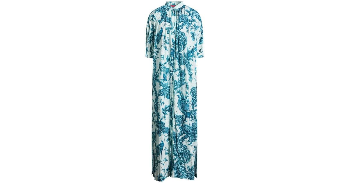 F.R.S For Restless Sleepers Maxi Dresses in Blue | Lyst UK