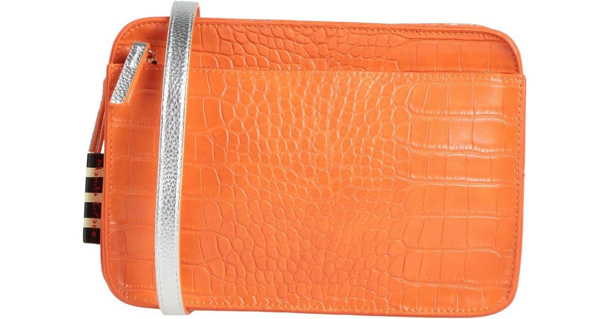 Manila Grace Cross-Body Bags in Orange | Lyst UK