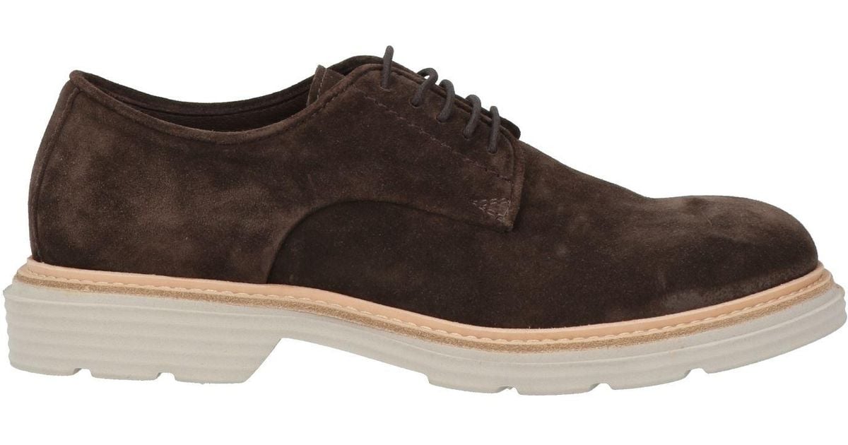 Hundred 100 Lace-Up Shoes Leather in Brown for Men | Lyst