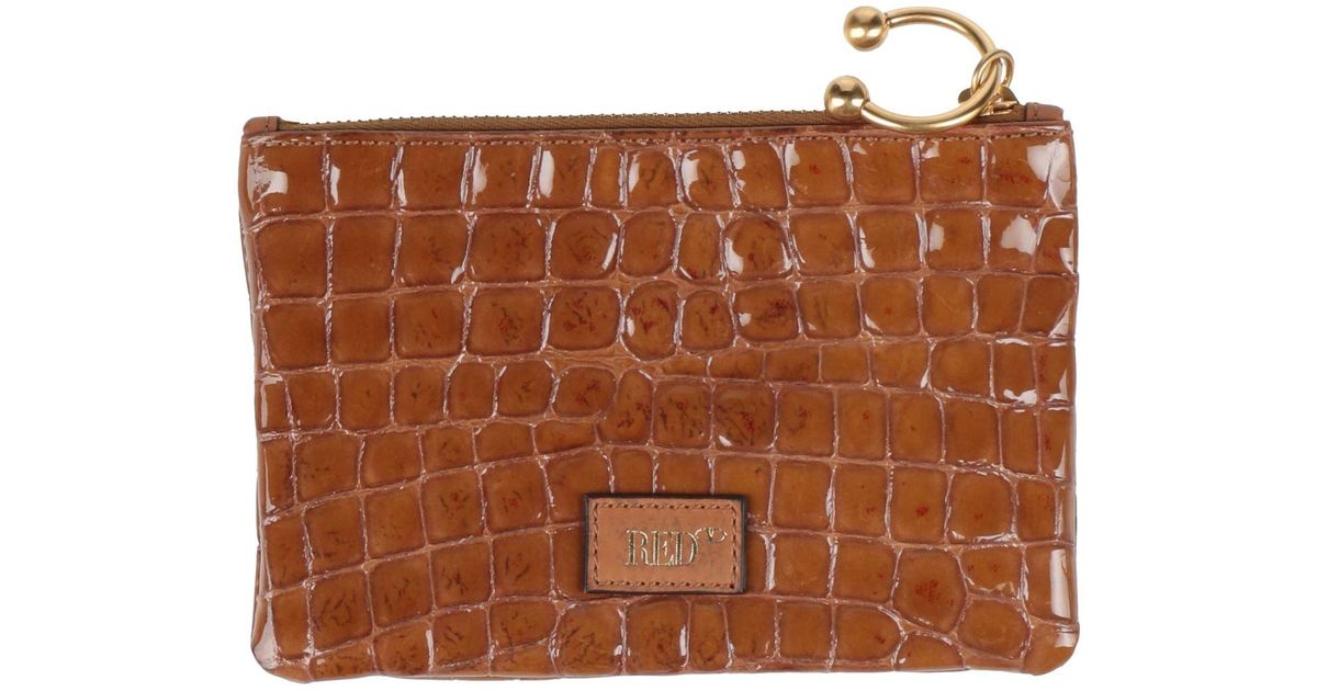 Red(V) Pouch in Brown | Lyst