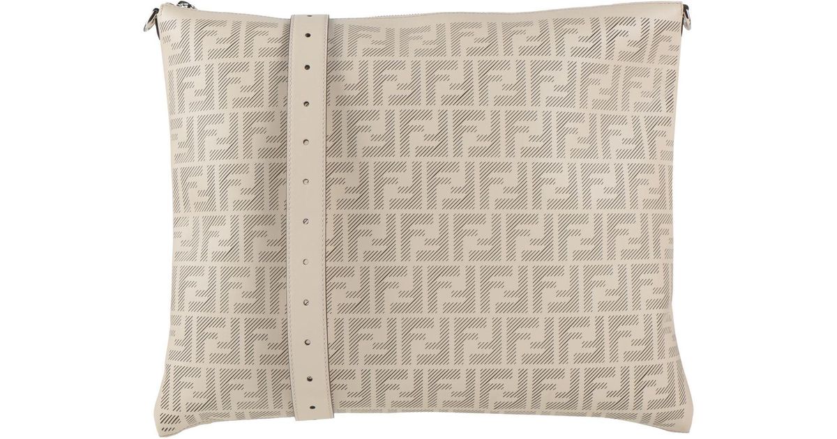 Fendi Cross-body Bag in Natural | Lyst