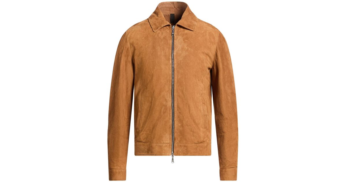 Tagliatore Jacket in Brown for Men | Lyst UK
