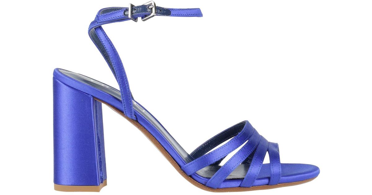 NCUB Bright Sandals Textile Fibers in Blue | Lyst