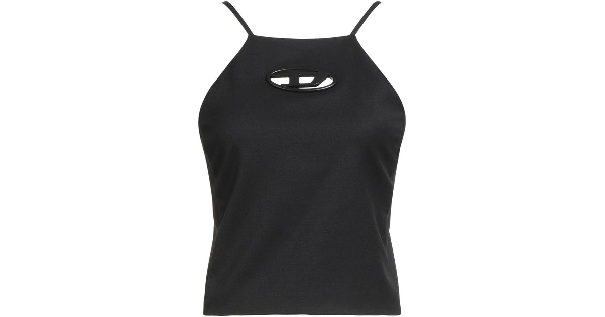 DIESEL Tops in Black | Lyst UK