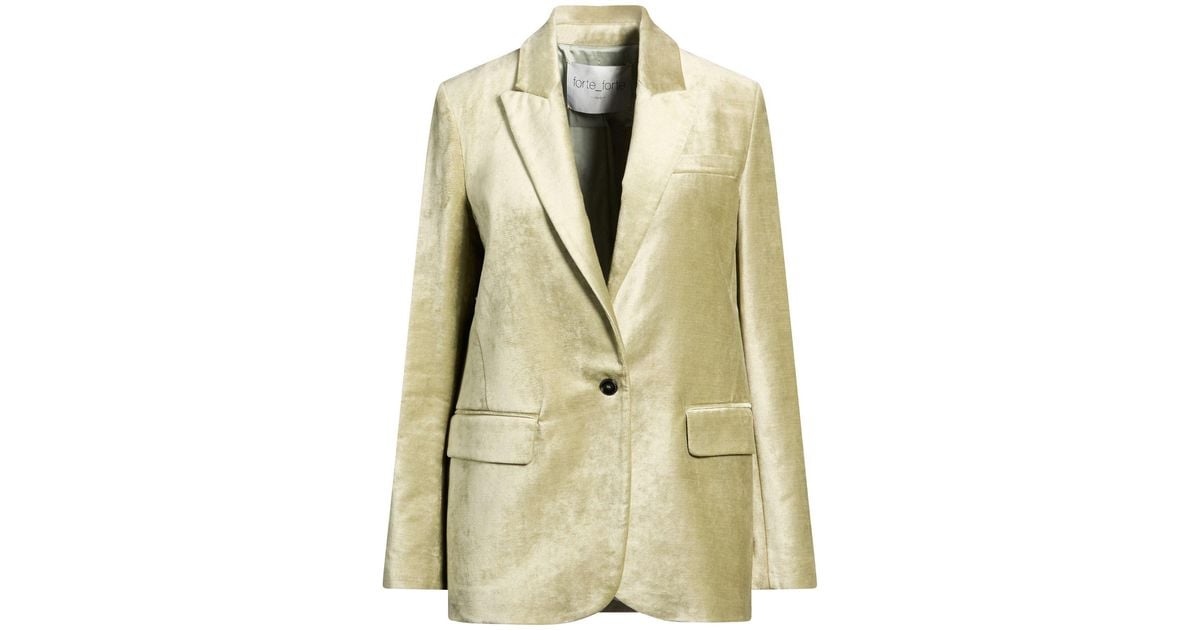 forte_forte Blazers in Natural | Lyst