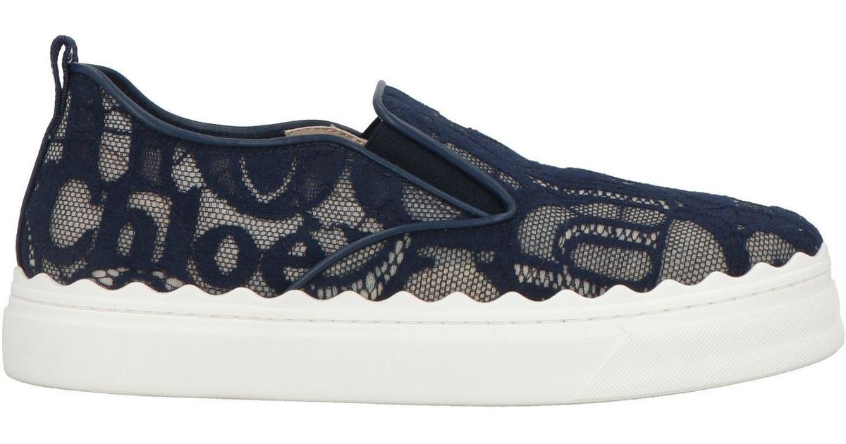 Chloé Trainers in Blue | Lyst