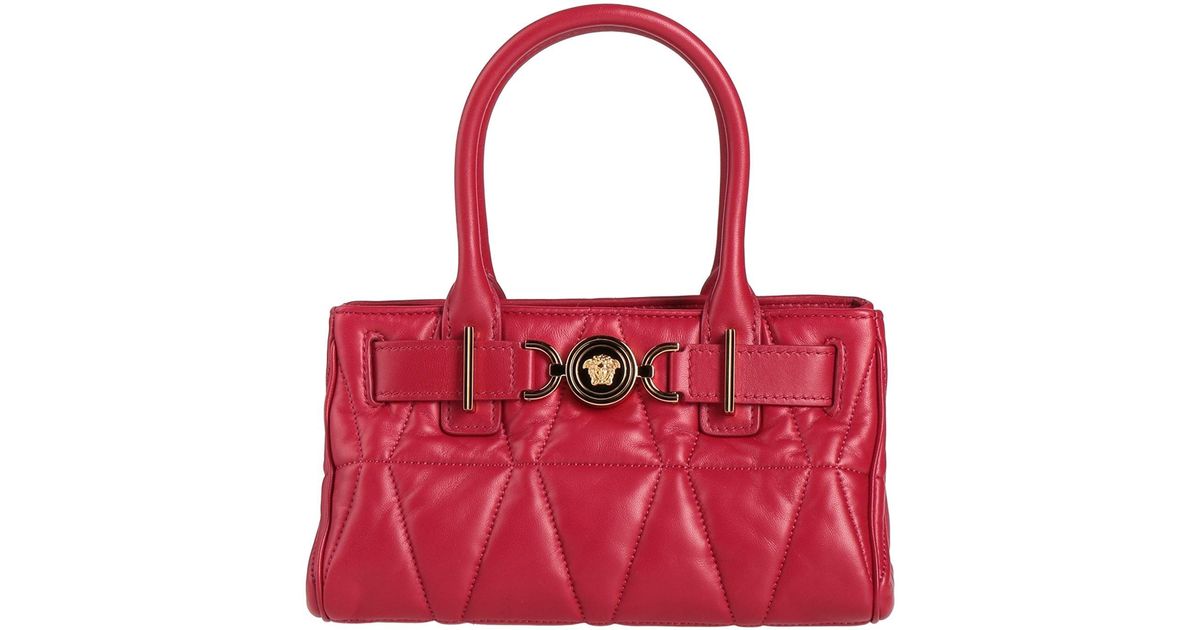 Versace Handbag in Red | Lyst UK