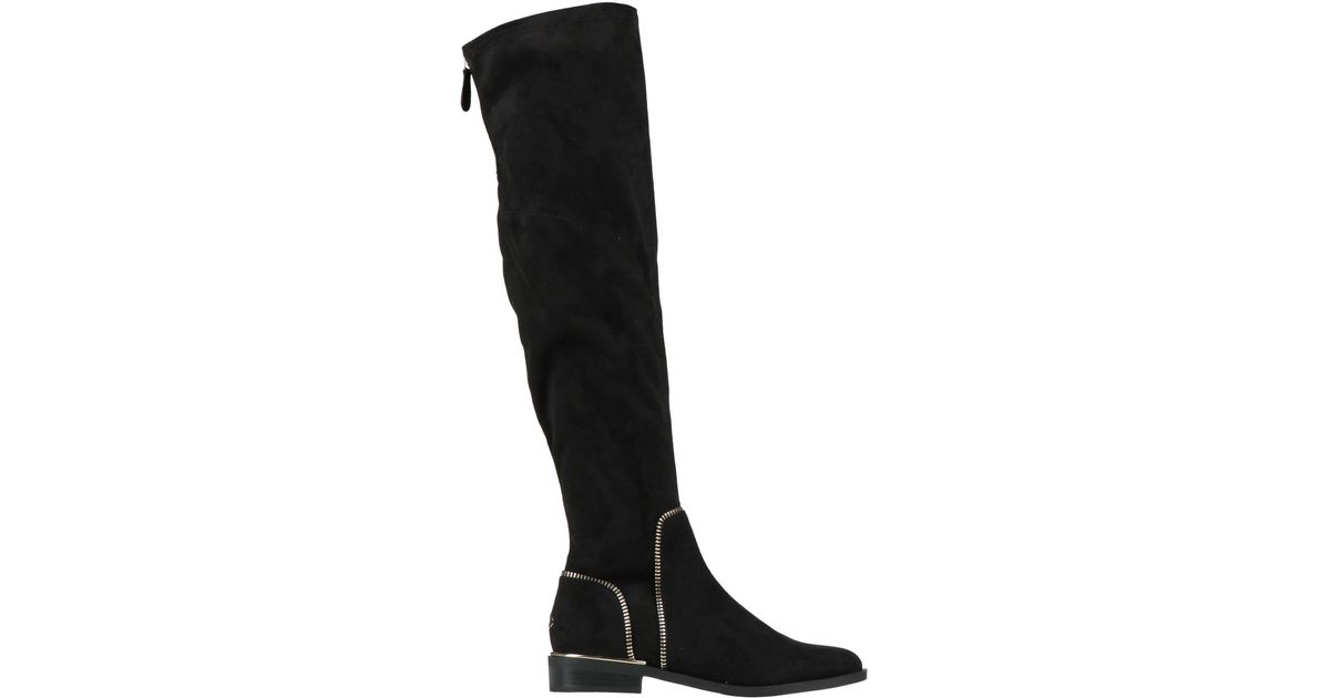 Guess Boot Textile Fibers in Black | Lyst UK
