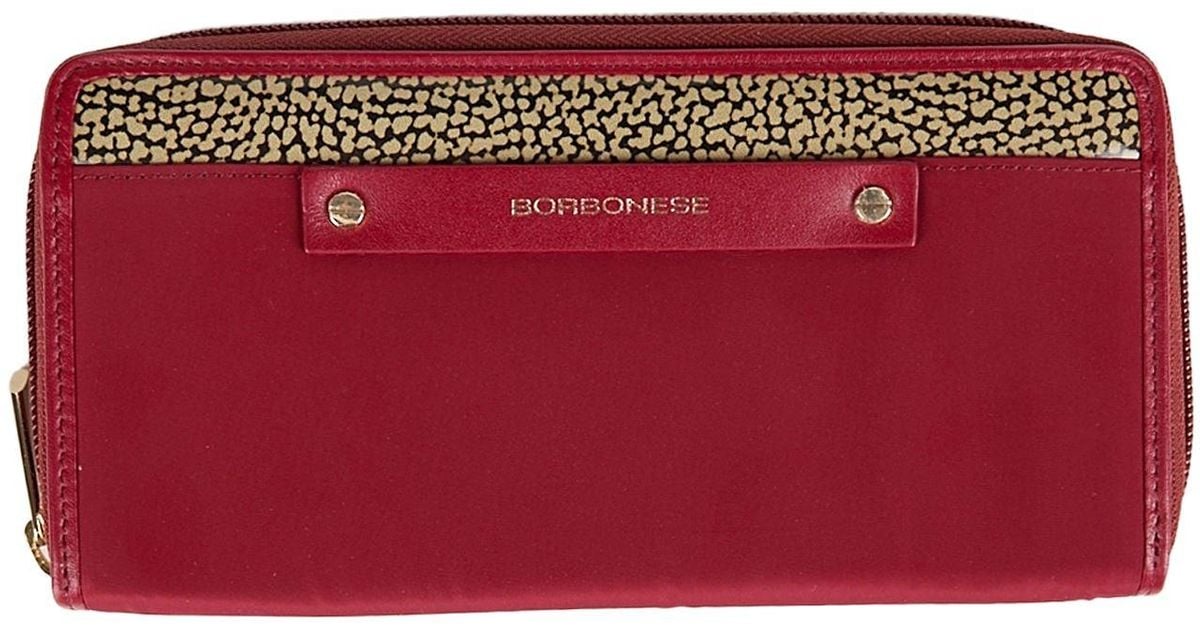 Borbonese Wallet in Red | Lyst UK