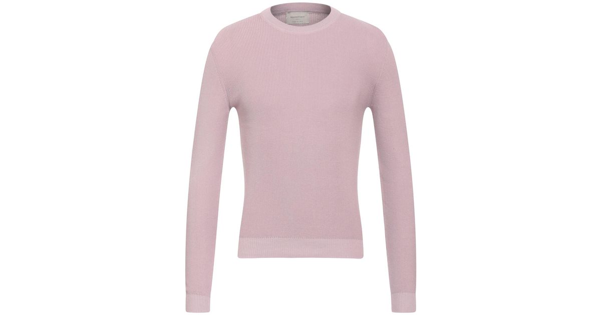 Brooksfield Sweater Cotton in Pink for Men | Lyst UK