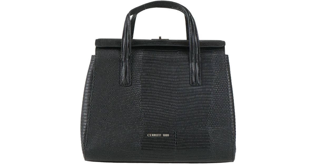 Cerruti 1881 Handbag in Black | Lyst UK